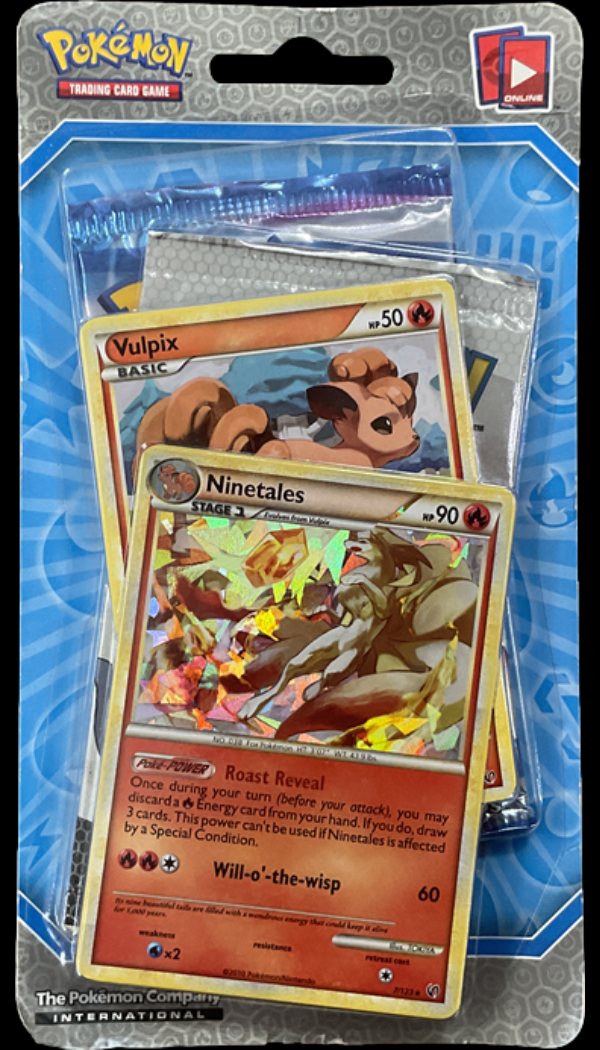 2011 POKEMON BW EMERGING POWERS VULPIX & NINETALES BLISTER PACK SEALED ...