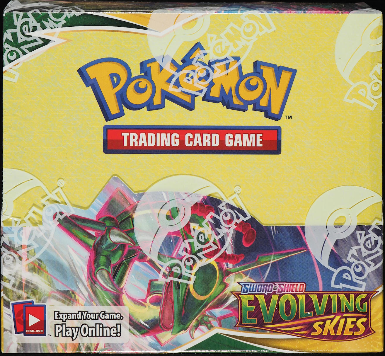2021 POKEMON SWSH EVOLVING SKIES BOOSTER BOX SEALED *GENERIC IMAGE ...