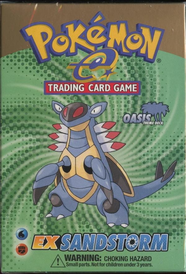 2003 POKEMON EX SANDSTORM OASIS THEME DECK SEALED *GENERIC IMAGE ...