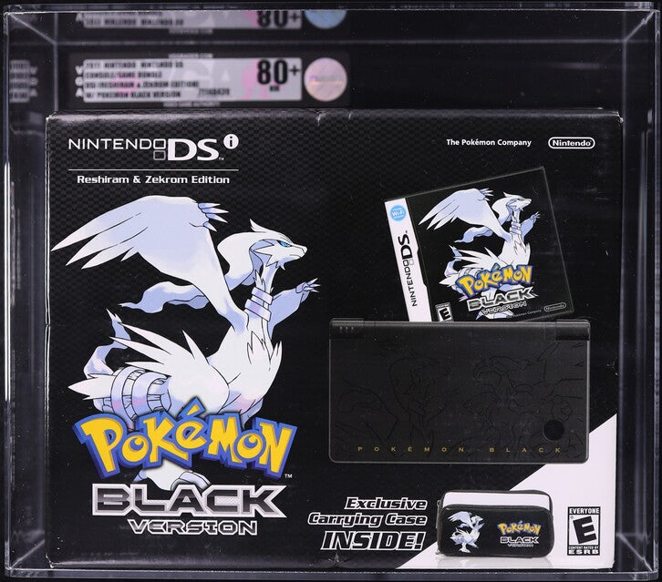 2011 NINTENDO DS CONSOLE RESHIRAM & ZEKROM EDITION VGA 80+ SEALED ...
