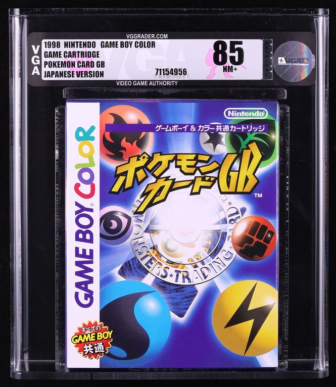 1998 POKEMON TRADING CARD GAME JAPANESE NINTENDO GAME BOY COLOR GBC VG ...