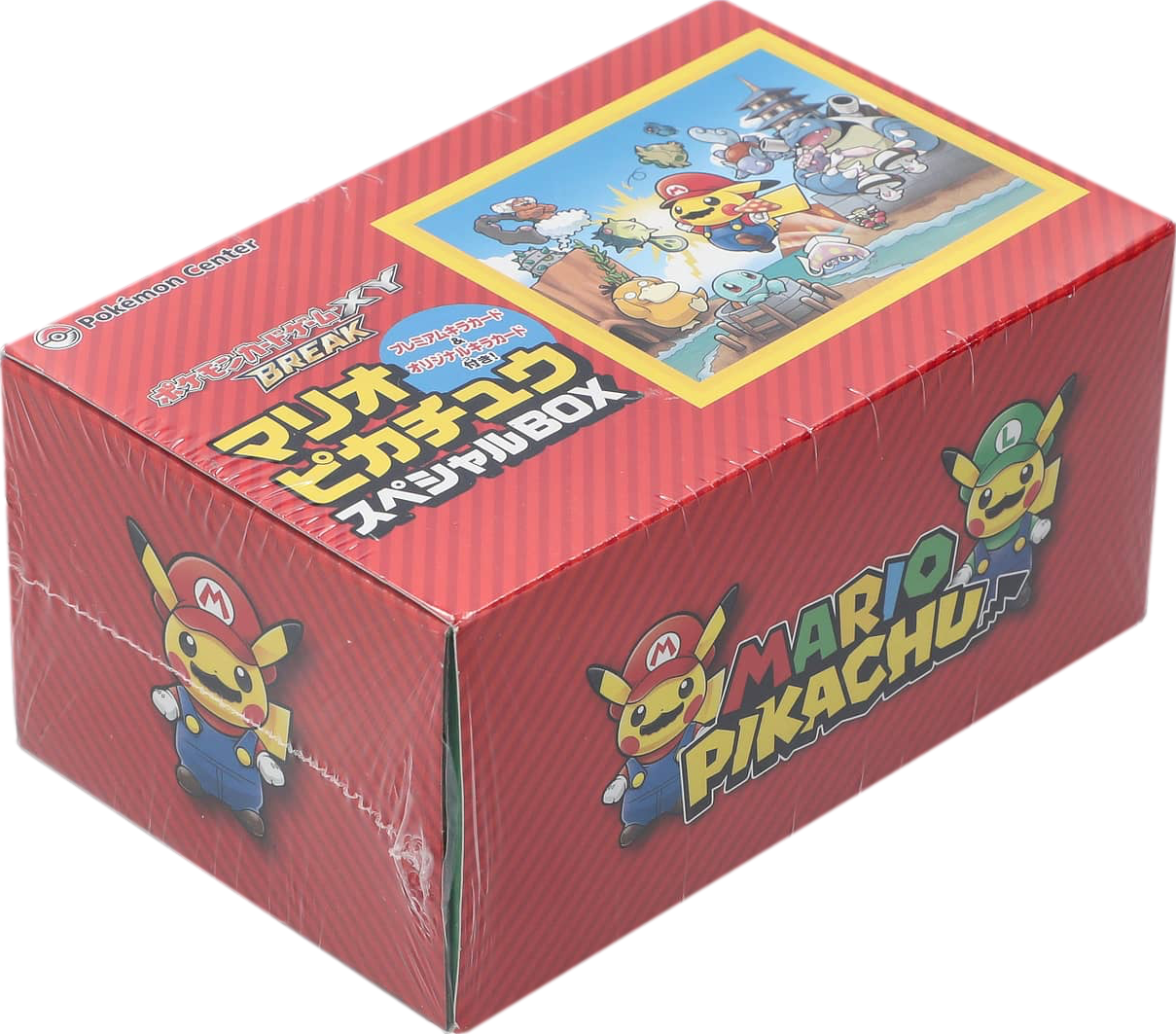 2016 POKEMON JAPANESE XY PROMO MARIO PIKACHU SPECIAL BOX SEALED ...